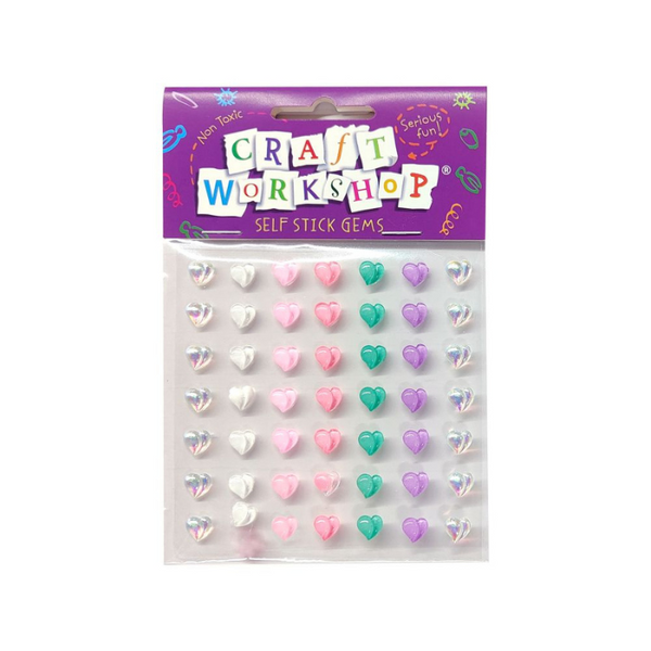 Craft Self Stick Gems Hearts 10cm – Sunny's Variety Stores