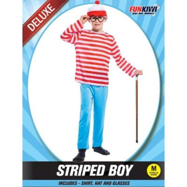 Deluxe Child Costume - Striped Boy – Sunny's Variety Stores