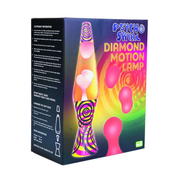Diamond Motion Lamp - Psycho Swirl – Sunny's Variety Stores