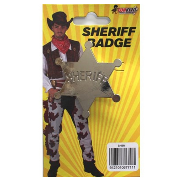 FunKiwi - Metal Sheriff Badge – Sunny's Variety Stores