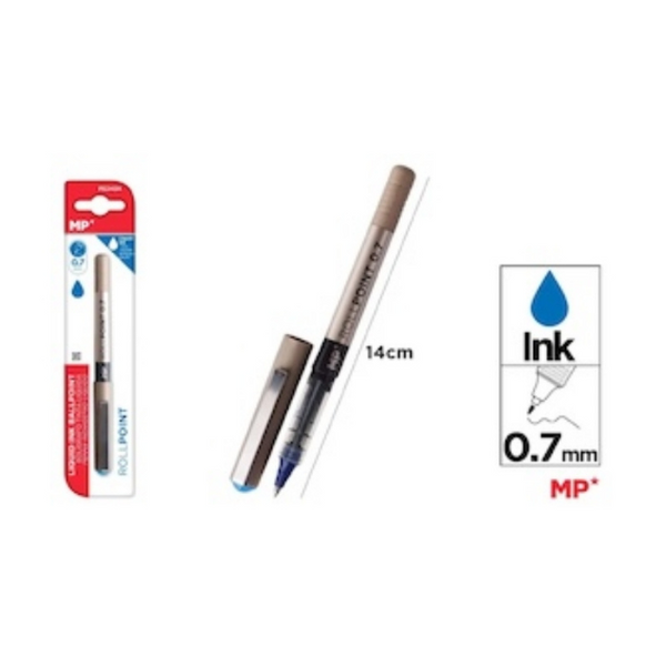 Liquid Ink Rollerball Tip Pen 0.7mm Blue – Sunny's Variety Stores