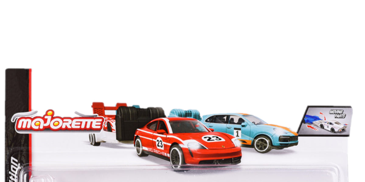 Majorette Porsche Motorsport Race Trailer – Sunny's Variety Stores