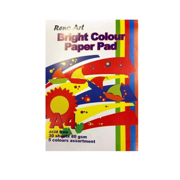 Paper Pad A4 Bright Colours – Sunny's Variety Stores