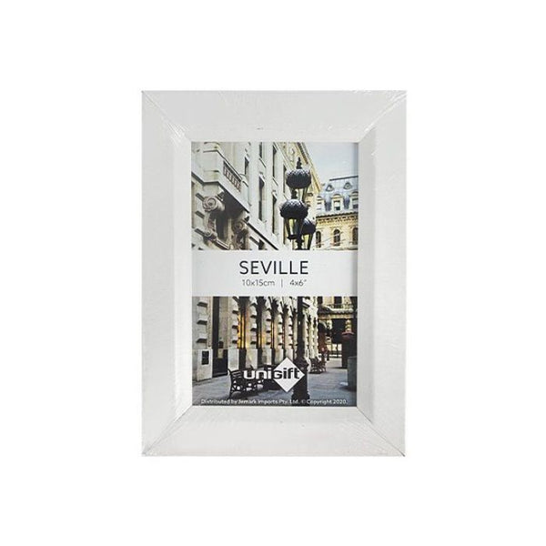 Seville Frame 10 x 15cm White – Sunny's Variety Stores