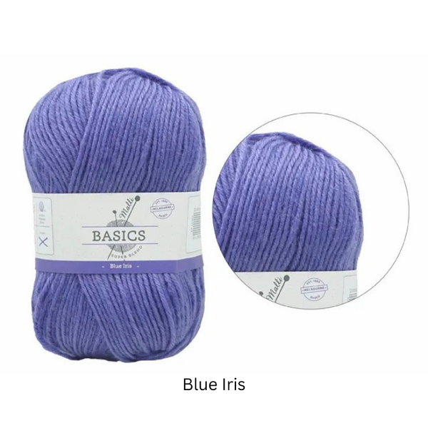 Super Blend Basic Yarn - Blue Iris – Sunny's Variety Stores