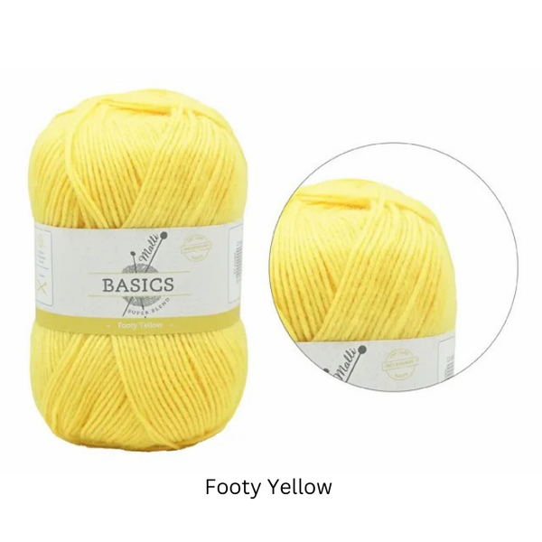 Super Blend Basic Yarn - Footy Yellow – Sunny's Variety Stores