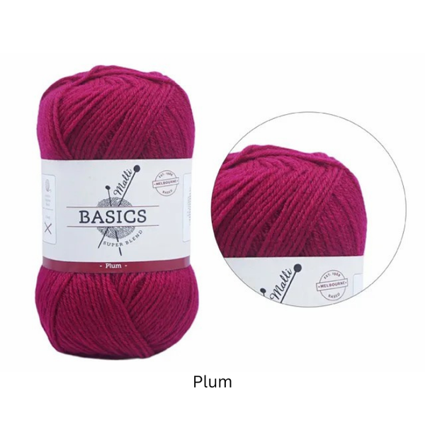 Super Blend Basic Yarn - Plum – Sunny's Variety Stores